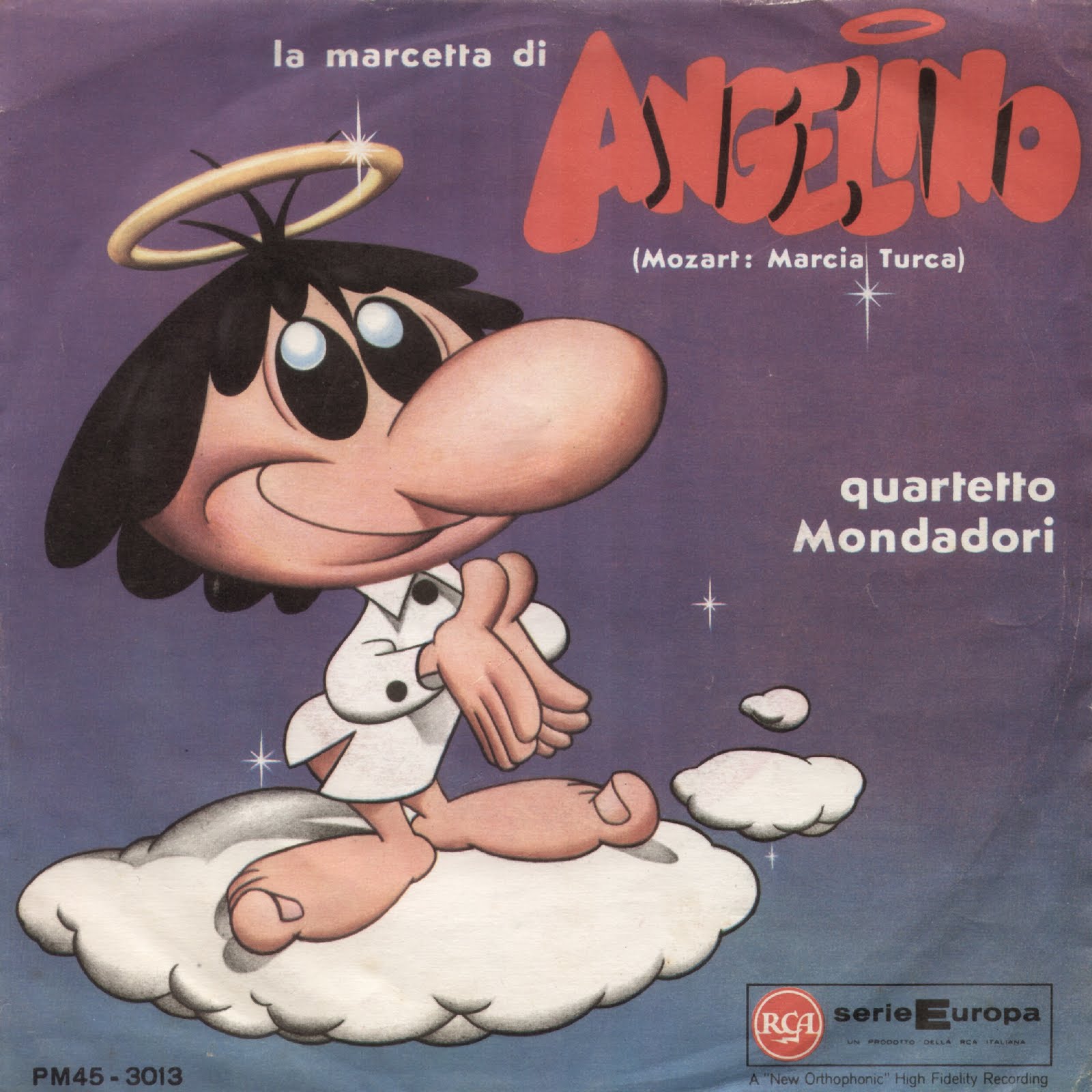 SUPERTRIM AGIP Carosello con ANGELINO anni 60