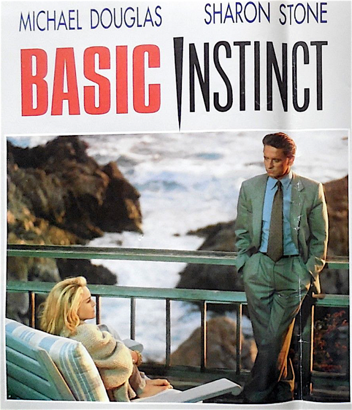 BASIC INSTINCT Sharon Stone 1992 cinema anni 90