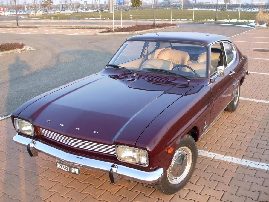 Storia dell'auto d'epoca FORD CAPRI anni 70 e 80